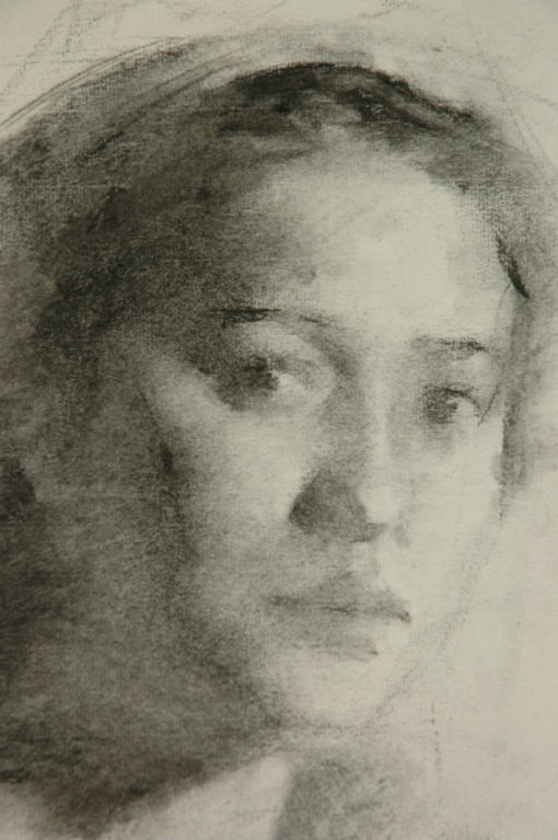 Portrait Drawing (Charcoal) – A Step-by-Step Guide | Yim Maukun