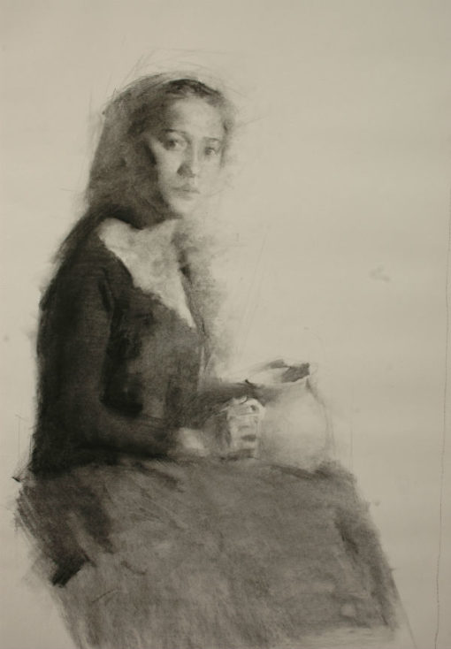 Portrait Drawing (Charcoal) – A Step-by-Step Guide | Yim Maukun